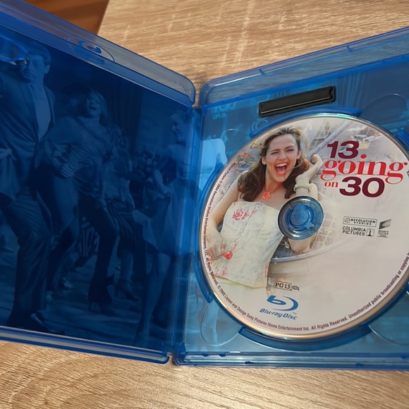 Other | 13 Going On 3 Bluray Disc Movie Jennifer Garner Mark Ruffalo Romcom Film | Poshmark